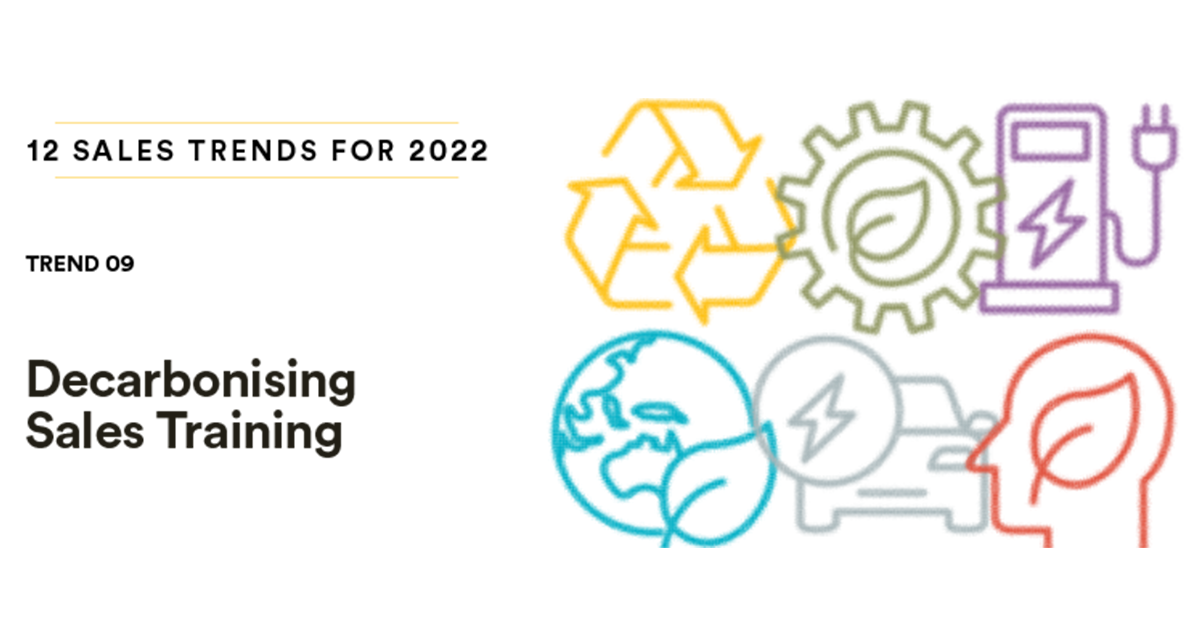 Decarbonising Sales Training - Barrett Consulting